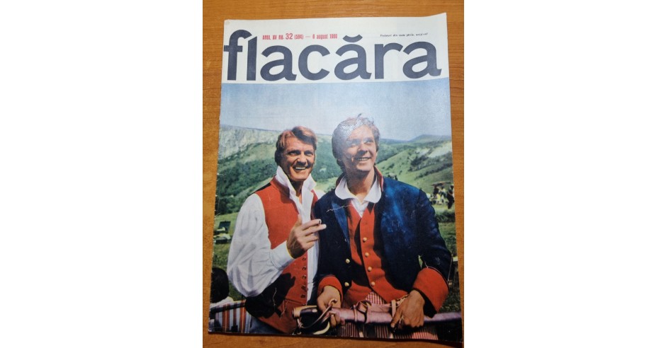 Flacara 6 august 1966-minele de aur din muntii apuseni,anglia campioana ...