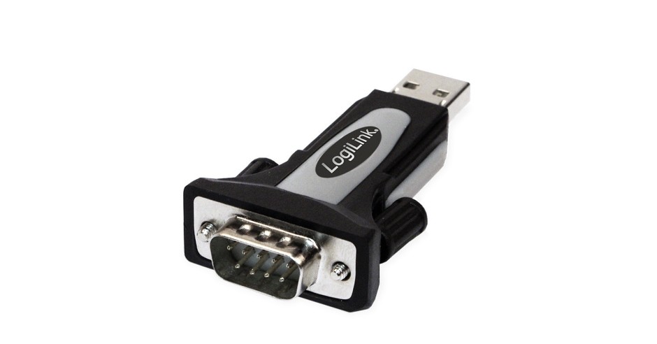 ADAPTOR USB LOGILINK, USB 2.0 (T) la Serial DB9M (9-pin)(RS232)(T ...