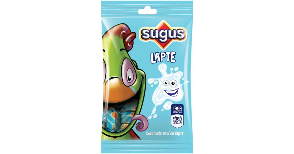 Caramele cu Lapte Sugus, 75 g, Caramele Moi cu Lapte Sugus, Caramele ...