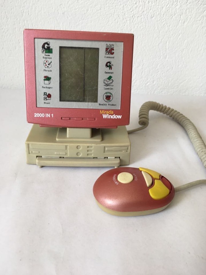 Joc electronic vechi, format computer desktop cu mouse Miranda Window ...