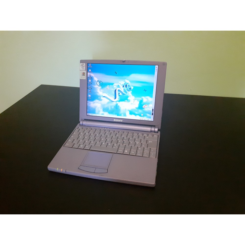 Notebook Sony VAIO PCG-N505A/BP 10.4." Laptop Colectie Retro Anul 1999 ...