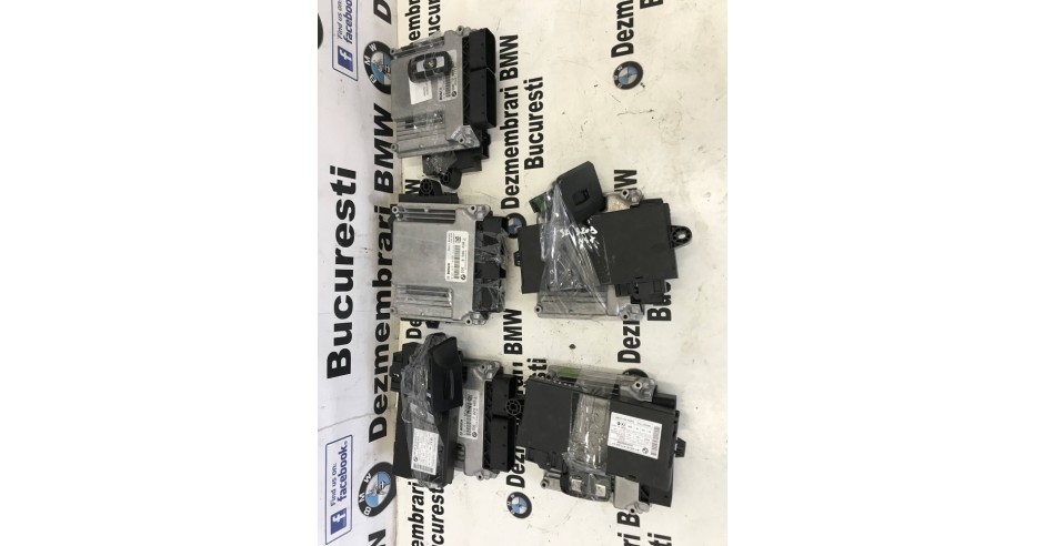 Kit pornire,ECU,CAS,DDE calculator motor BMW E87,E90,E91,E92 120d,320d ...