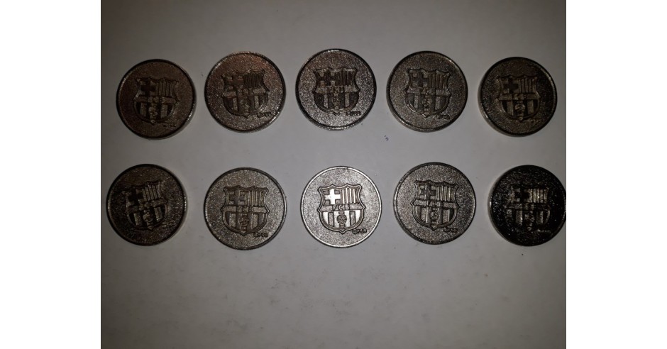 JETOANE - FISE - F.C. BARCELONA - LOT DE 10 BUCATI - LOTUL 5 | Okazii.ro
