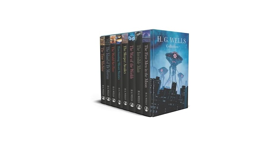 H. G. Wells Collection 8 Books Box Set (The War Of The Worlds, Time ...