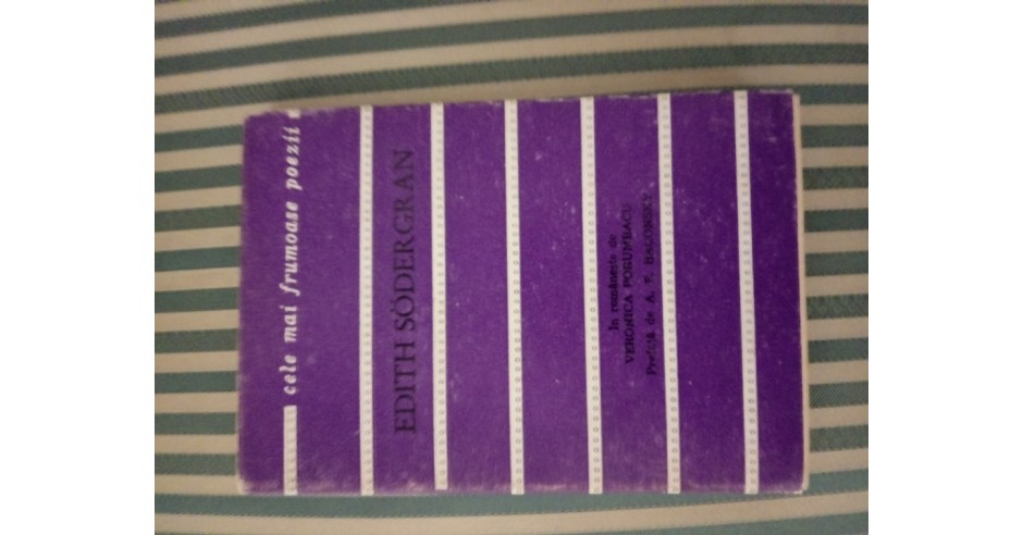 Edith Sodergran Poeme, Albatros | Okazii.ro