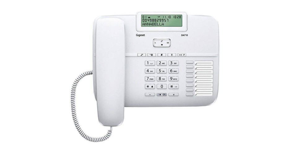 Telefon fix cu fir Gigaset DA710 Alb | arhiva Okazii.ro