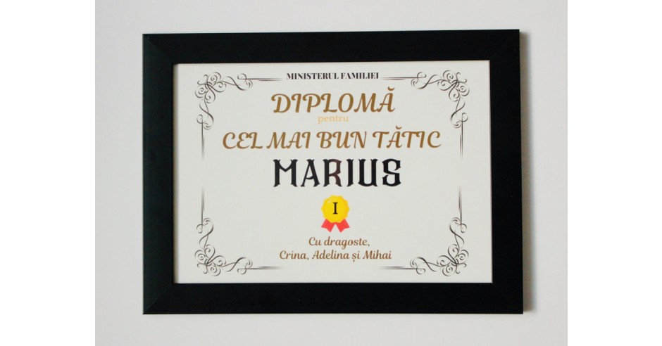 Diploma ?Cel Mai Bun Tatic? | arhiva Okazii.ro