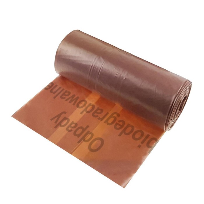 Set 10 saci de gunoi rezistenti pentru plastic si metal, 120 l, maro ...