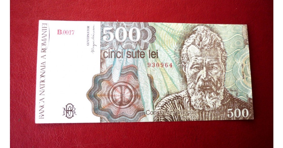 Bancnota 500 lei an 1991 | arhiva Okazii.ro