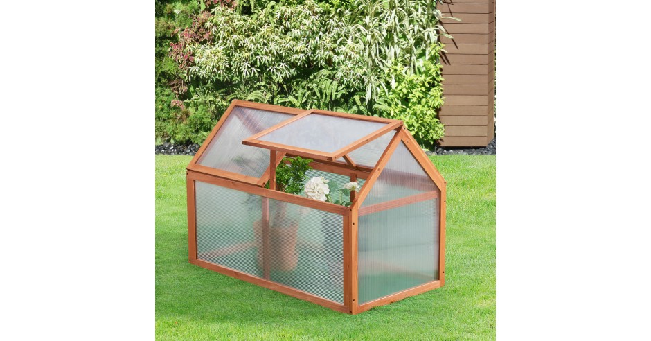 Solar gradina Duiven 100 x 55 cm placa policarbonat celular [casa.pro ...