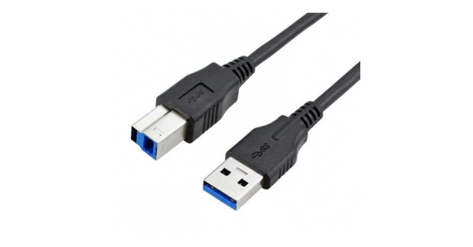 Cablu pentru imprimante USB 3.0 tip A tata la USB tip B, 60cm | Okazii.ro