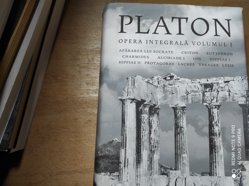 OPERA INTEGRALA VOL I - PLATON, HUMANITAS,2021,581 PAG CARTONATA ...