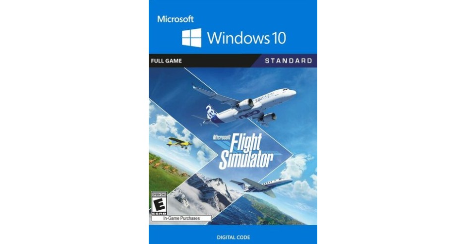 Microsoft Flight Simulator - Windows 10 Store Key PC CD/DVD/Key Virtual ...