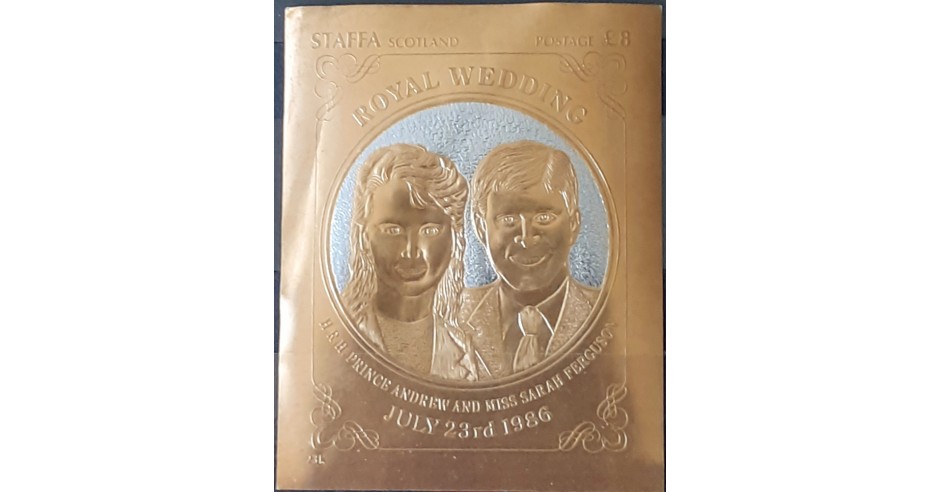 Staffa Scotland casa regala, printul Andrew si Sarah Ferguson FOITA AUR ...