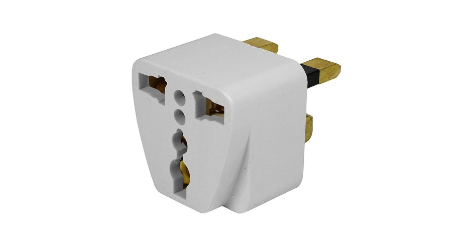 Adaptor Priza EU - UK, 250V, 13A, Adaptor priza Anglia - la Europa ...