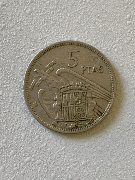 Moneda 5 PESETAS - 1957 - Spania - (194), Europa | Okazii.ro