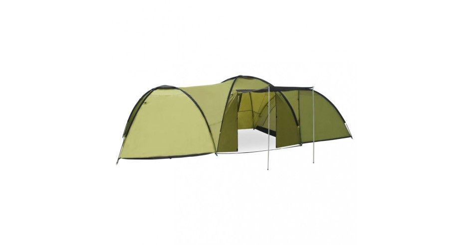 Cort camping tip iglu, 8 persoane, verde, 650 x 240 x 190 cm | arhiva ...