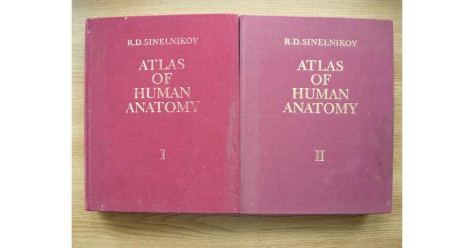 SINELNIKOV - ATLAS DE ANATOMIE UMANA - 3 volume - (in limba engleza ...