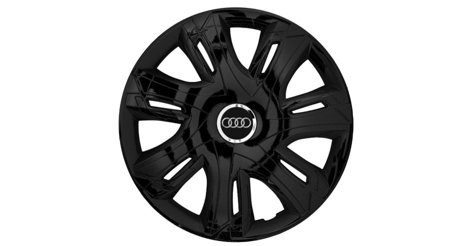 Set 4 Capace Roti pentru Audi, model Supernova Black, R16 | Okazii.ro