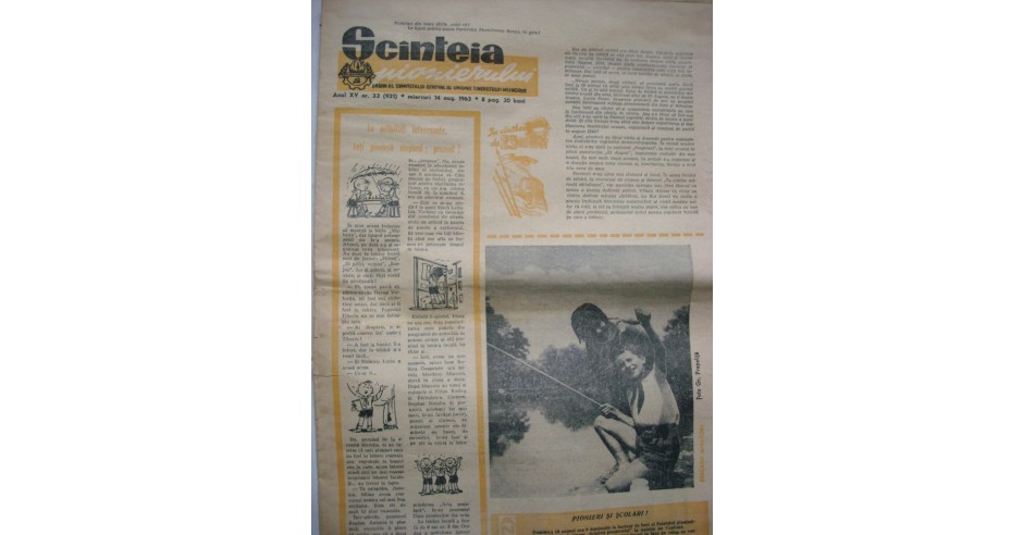 RevIsta Scanteia Pionierului 14 aug.1963 | arhiva Okazii.ro