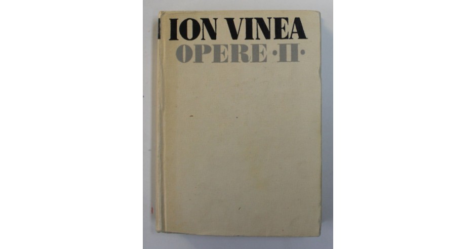 OPERE 2,VENIN DE MAI de ION VINEA,1971 | arhiva Okazii.ro