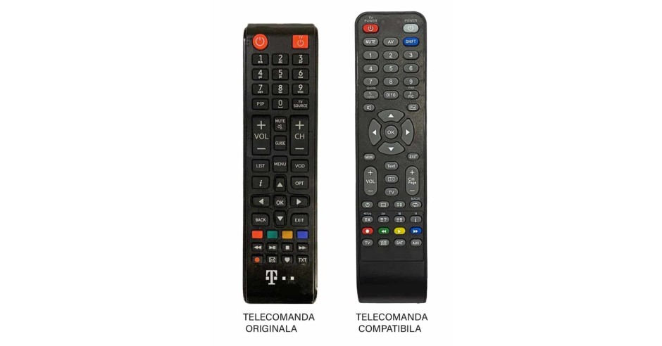 Telecomanda Compatibila Receiver Telekom (452) Decodor TV | Okazii.ro