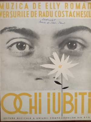 Ochi iubiți / Elly Roman / Radu Costăchescu / partitură note muzicale ...