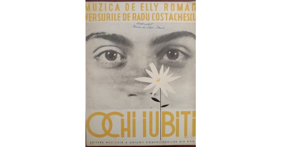 Ochi iubiți / Elly Roman / Radu Costăchescu / partitură note muzicale ...