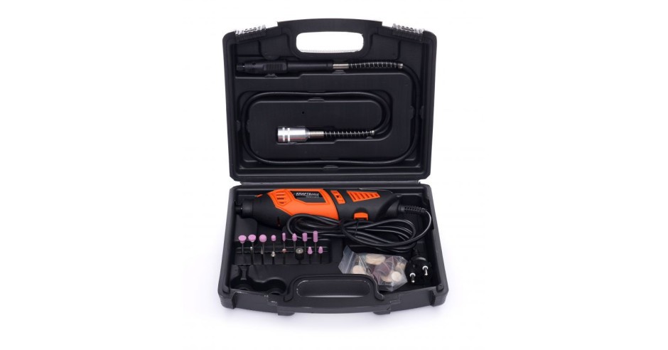 Mini freza electrica 230V 270W 40 piese 35000 rpm KD10750 Kraftdele ...