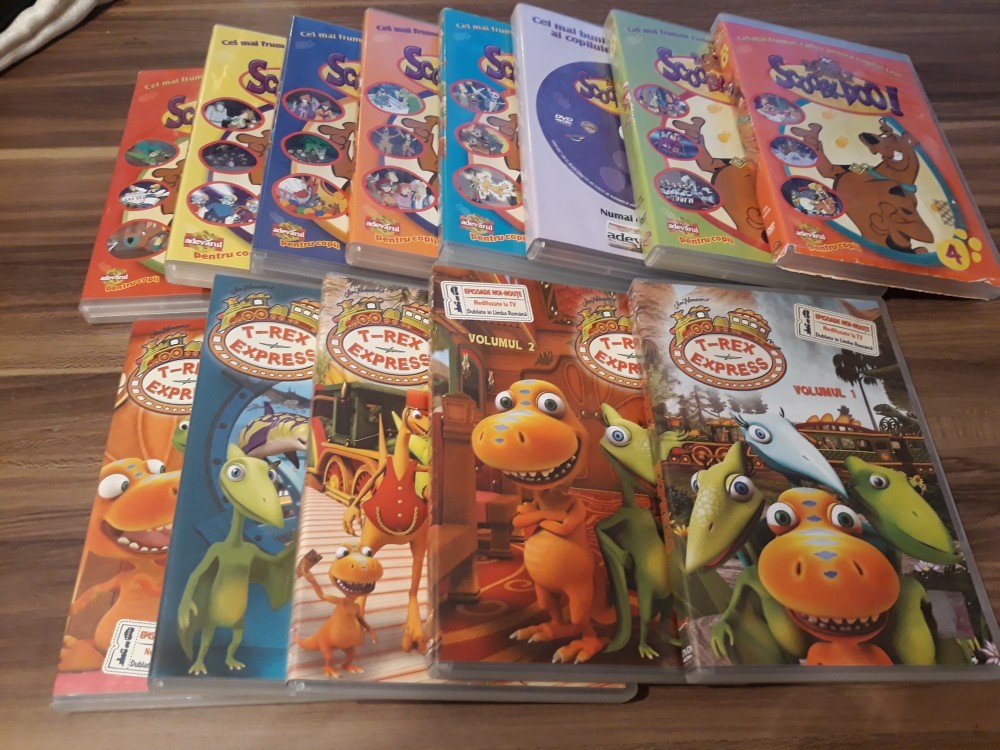 LOT 13 DVD DESENE ANIMATE PRETUL ESTE PENTRU TOT LOTUL | arhiva Okazii.ro