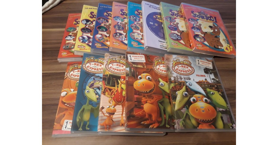 LOT 13 DVD DESENE ANIMATE PRETUL ESTE PENTRU TOT LOTUL | arhiva Okazii.ro