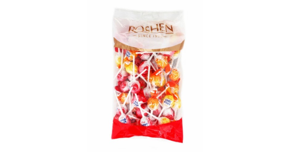 Acadele cu Gust de Iaurt si Fructe 48 Buc Roshen Lolli Pops, 920g ...