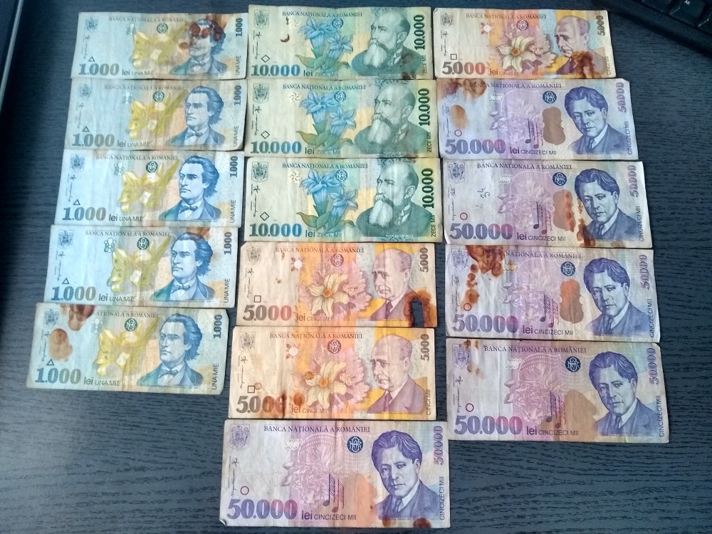 COLECTIE 16 BACNOTE VECHI IN STARE ESTETICA PRECARA.CITITI CU ATENTIE ...