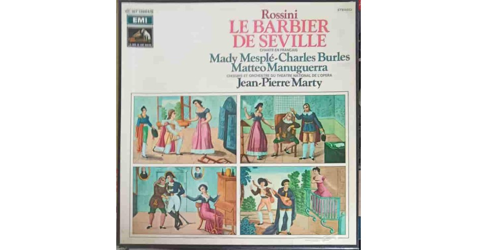 Disc vinil, LP. Le Barbier de Seville. SETBOX 3 DISCURI VINIL ...