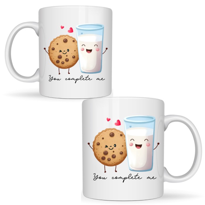 Cană personalizata „Tu ma completezi”v1, dragobete, ziua indragostitilor, pentru persoana draga ...