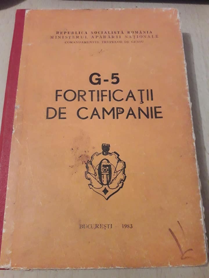 Manual militar romanesc din perioada comunist 1983 G-5 Fortifica?ii de ...