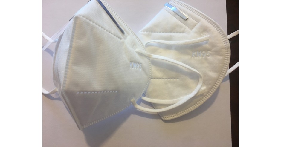 Set 50 bucati masca de protectie KN95 (N95), tridimensionala, tip FFP2 ...