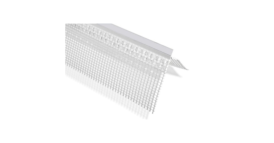 Profil din PVC cu Plasa si Picurator, 2.5 m, Profil din PVC, Profil din ...