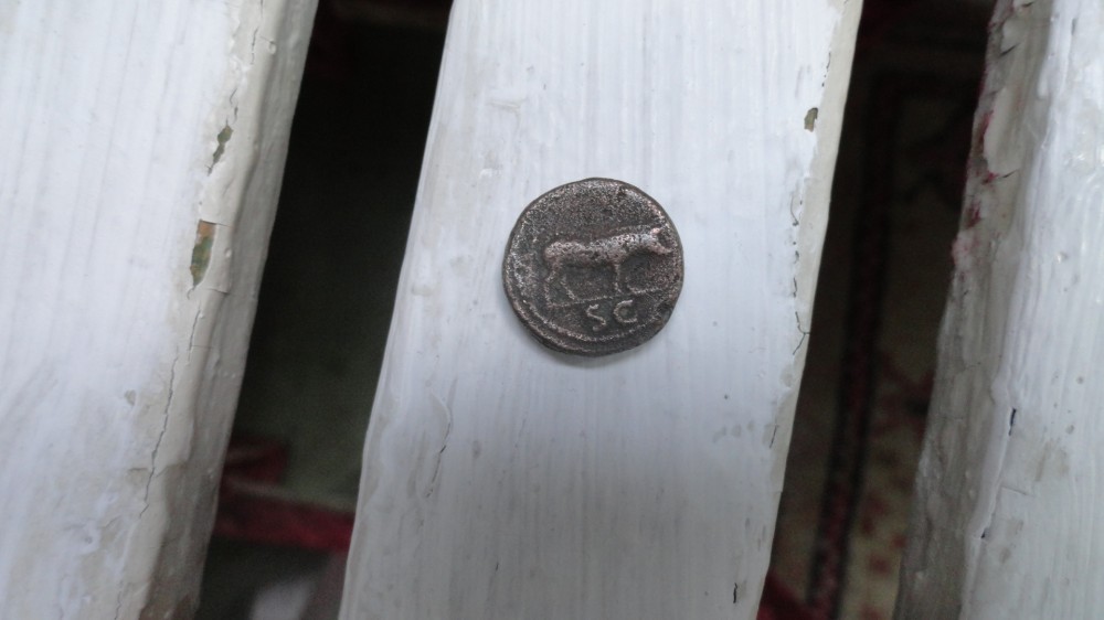 QUADRANS TRAIAN MONEDA FOARTE RARA ! ORIGINALA ! | arhiva Okazii.ro