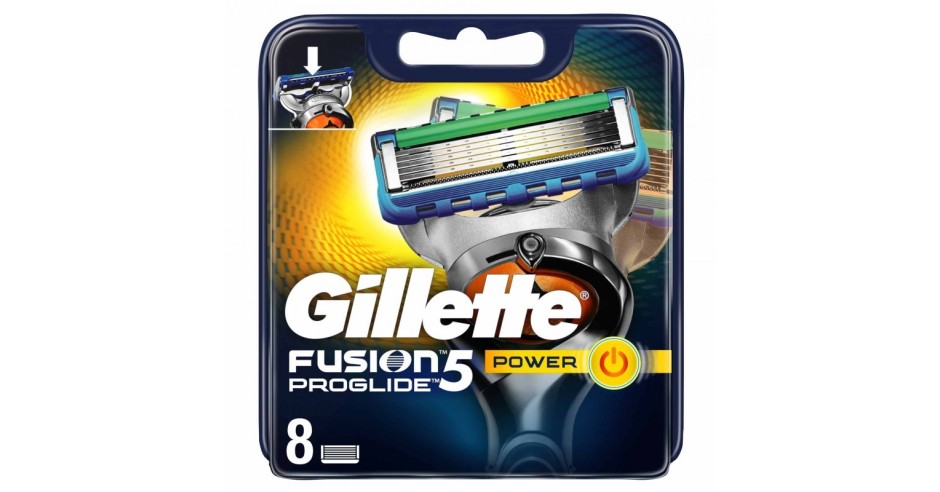 Set 8 rezerve pentru aparat de ras Gillette Fusion Proglide Power, 5 ...