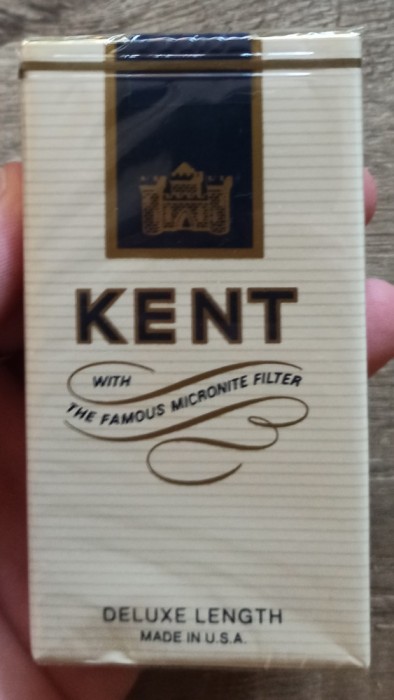 Pachet tigari de colectie Kent Deluxe 100S, Portrete, Romania 1900 ...