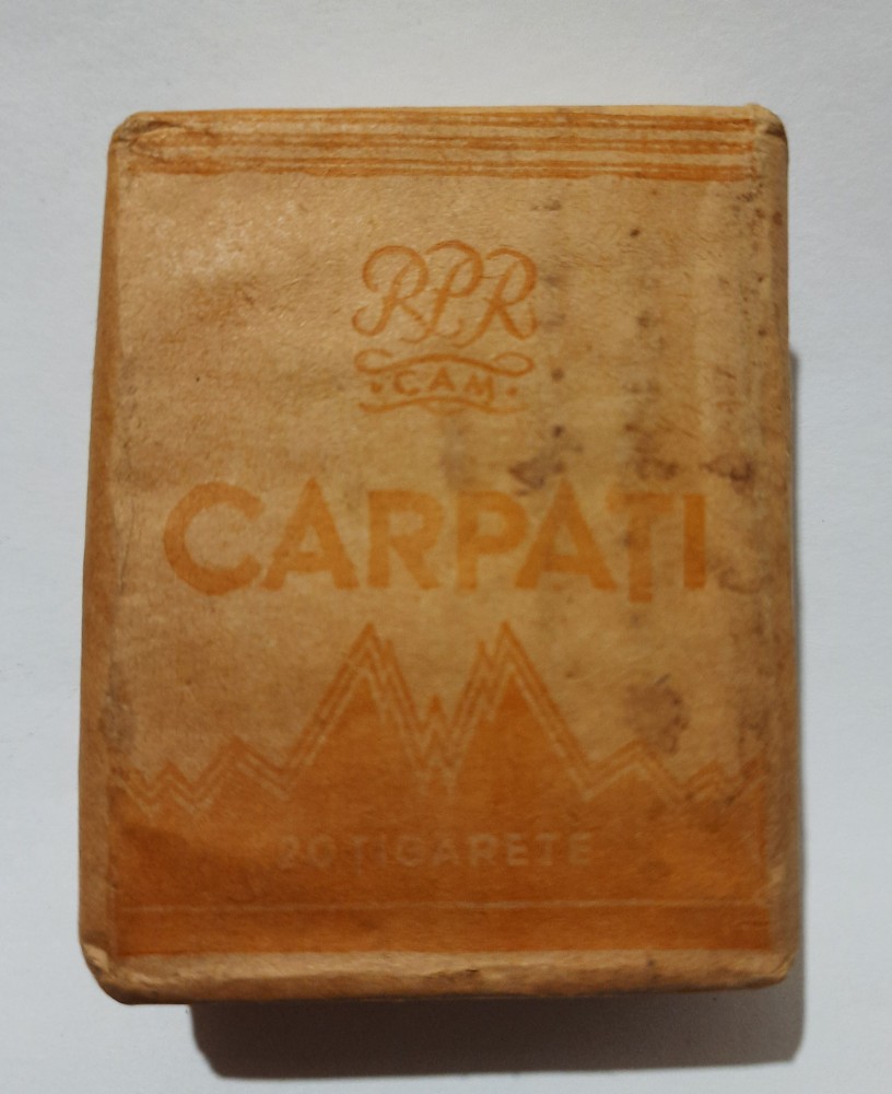 Pachet plin tigari CARPATI RPR anii 1948 | arhiva Okazii.ro