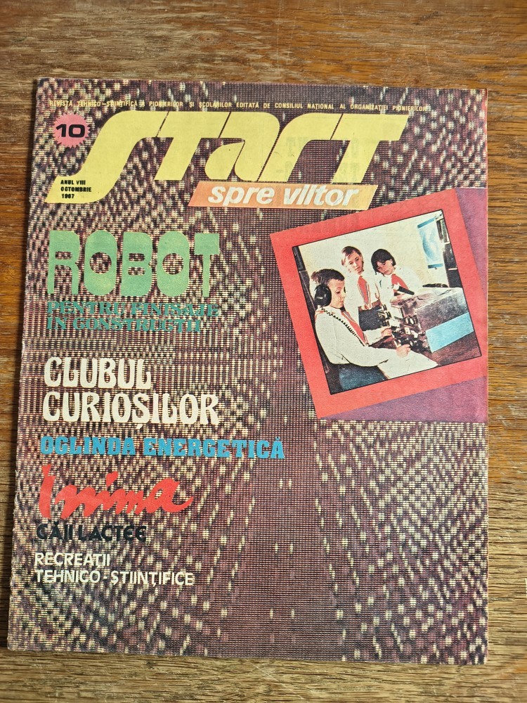 Revista Start spre viitor, Nr. 10 Octombrie 1987 / C Cut | Okazii.ro