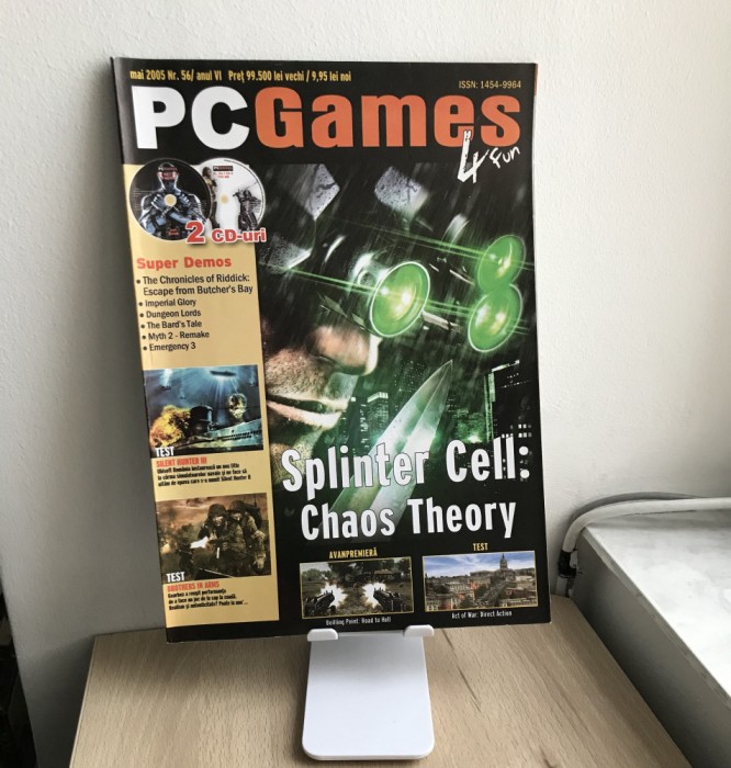Revista PC Games Nr. 56 (Mai 2005) - Gaming Retro - Fara CD | Okazii.ro