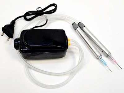 Set pompa electrica cu aer pentru semanat in alveole, semanatoare cu ...