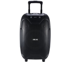 Boxa portabila cu roti Akai ABTS-X10 Activa Bluetooth PLUS 50W Microfon ...