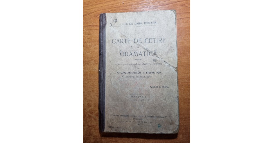 Carte de citire si gramatica-pentru clasa a 2-a secundara(clasa a 6-a ...