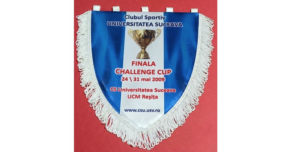 Fanion meci Handbal CS UNIVERSITATEA SUCEAVA-UCM RESITA (Finala ...