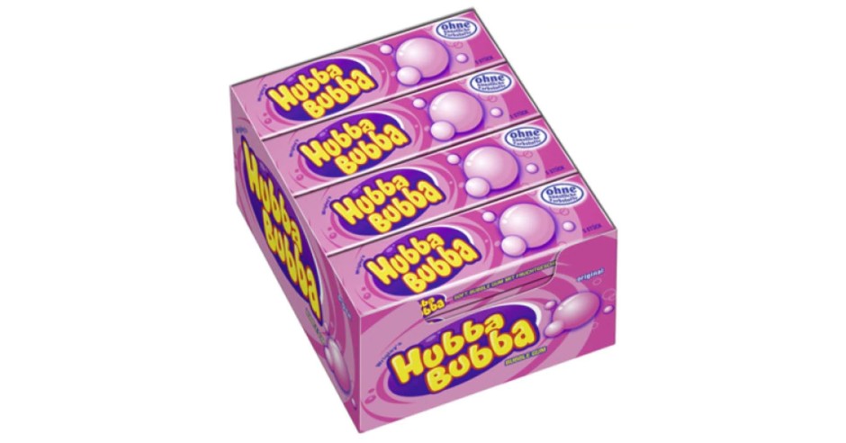 Set 20 Pachete Guma de Mestecat Hubba Bubba Original, Guma pentru ...