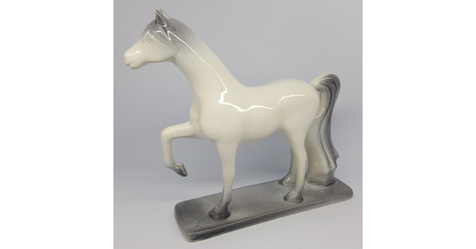 Cal - bibelou portelan romanesc vechi, vintage | arhiva Okazii.ro